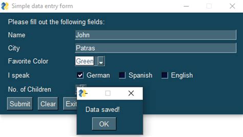 How To Create An Excel Data Entry Form In 10 Minutes Using Python No
