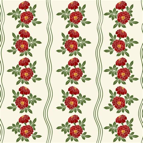 벡터 꽃 원활한 패턴 배경입니다 배경에 대 한 우아한 질감입니다 클래식 럭셔리 구식 꽃 장식 배경 화면 섬유 포장에 대한 매끄러운 질감 무료 벡터