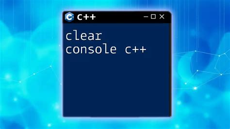 Clear Console C Your Guide To A Fresh Start