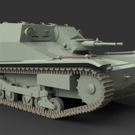 🪖 Tank Fiat L333・free Stl File For 3d Printing・cults