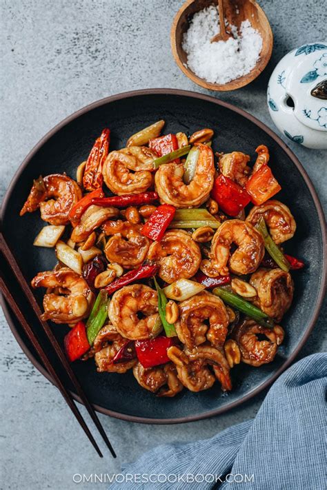 Kung Pao Shrimp 宫爆虾球 Omnivores Cookbook