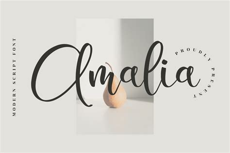 item amalia modern script font by granzcreative shared by g4ds