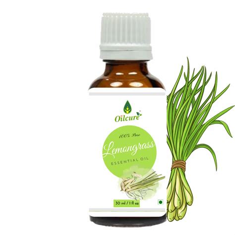 Oilcure Lemon Grass Oil 30 Ml Lemon Grass Oil लेमनग्रास का तेल