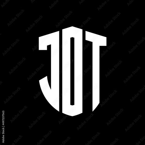 Kdt Letter Logo Design Kdt Modern Letter Logo With Black Background