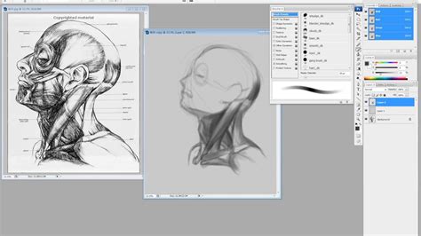 게임그래픽 목 그리기01 Youtube