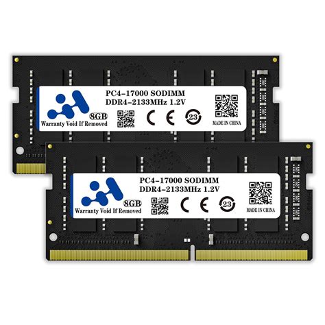 Arshray Ddr4 Ram 16gb Rrf12 Kit 2x8gb Ddr4 2133mhz Pc4 17000 Sodimm