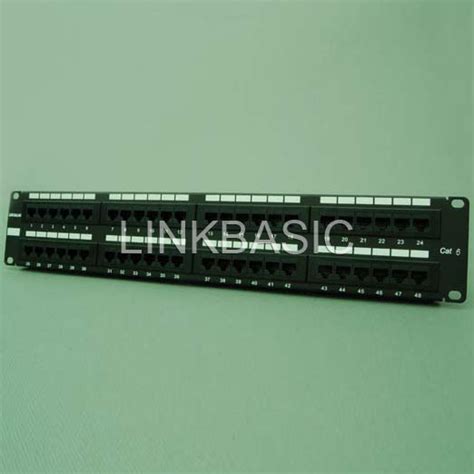 Patch Panel Cat 6 UTP 48 Port Patch Panel IDC Style Patch Panels And Cat 6 Utp 48 Port