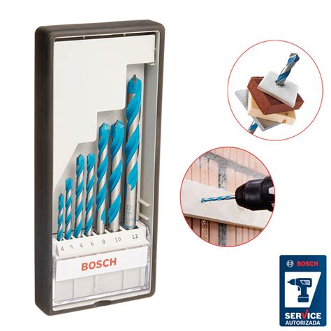 Jogo De Brocas Multi Construction Pe As Bosch