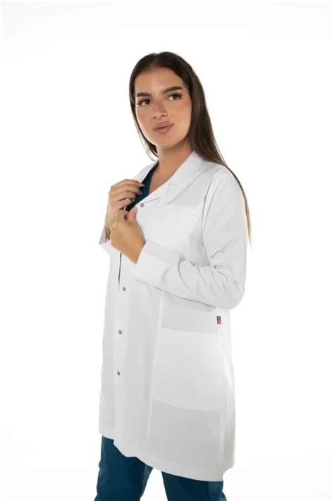 لاب كوت قطن بخطوط خلفية Tam