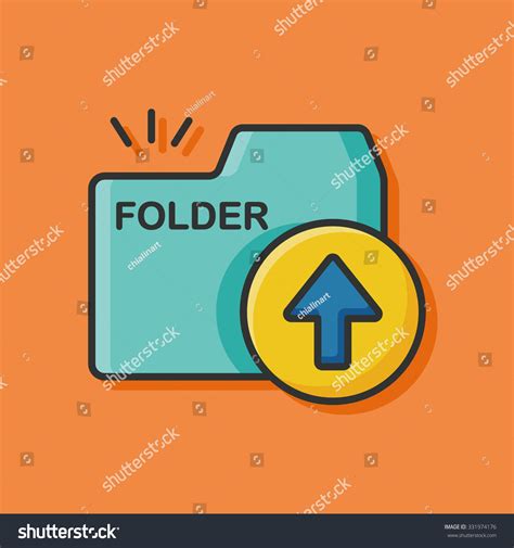 Office Files Folder Icon เวกเตอร์สต็อก ปลอดค่าลิขสิทธิ์ 331974176 Shutterstock