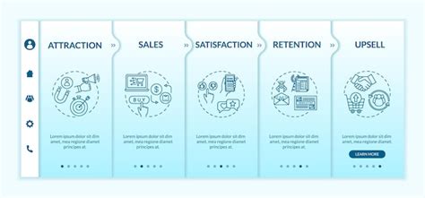 Premium Vector Successful Crm Model Onboarding Vector Template Customer Attraction And