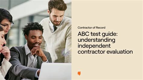 Abc Test For Independent Contractors 2025 Guide
