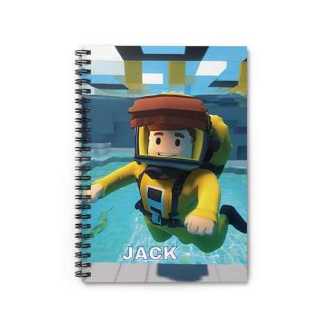 Custom Roblox Notebookroblox Back To School Notebookroblox Spiral Notebookback To School