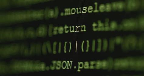 Code Scrolling Stock Video Footage For Free Download