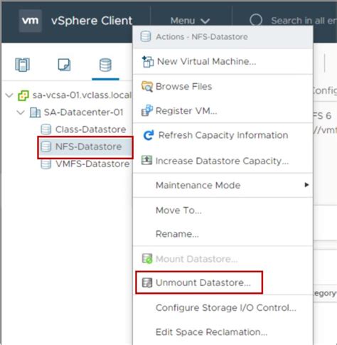 Nfs Datastores It Exam Solutions
