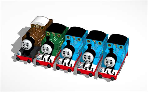 3d Design Thomas The Tank Engine Tinkercad