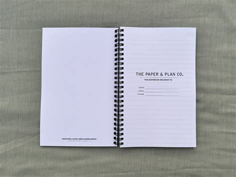 Rainforest Notebook The Paper And Plan Co