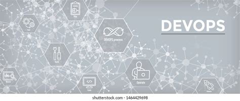 Devops Icon Set Dev Ops Web Stock Vector Royalty Free 1464429698 Shutterstock