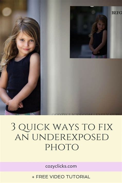 3 Quick Ways To Fix An Underexposed Photo Underexposed Photo Photo