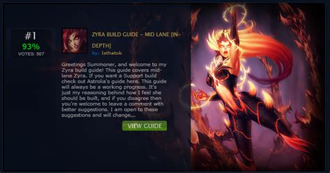 Zyra Build Guide Zyra Build Guide Mid Lane In Depth League Of