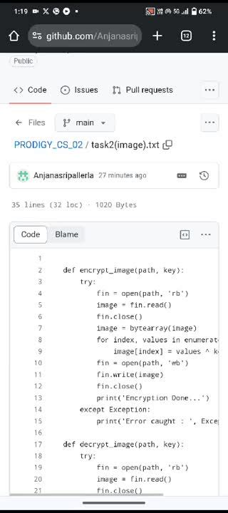 Pallerla Anjana Sri On Linkedin Prodigyinfotech Cybersecurity