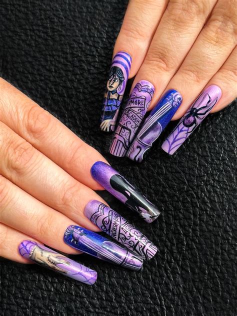 No te pierdas estas Ideas de Manicura 20 diseños de uñas de Merlina