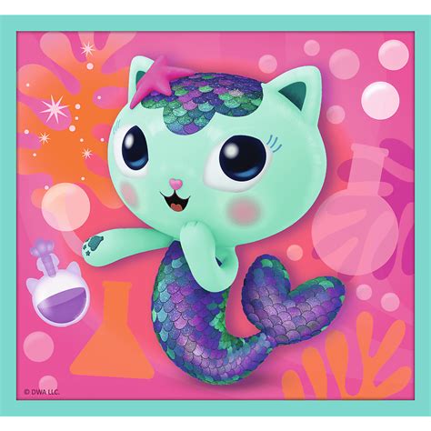 Puzzle 10 w 1 Koci Domek Gabi W świecie Gabi Trefl