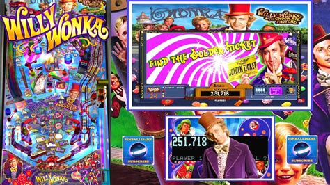 K Willy Wonka Vpx Pup Pack Visual Pinball Gameplay Screen Setup