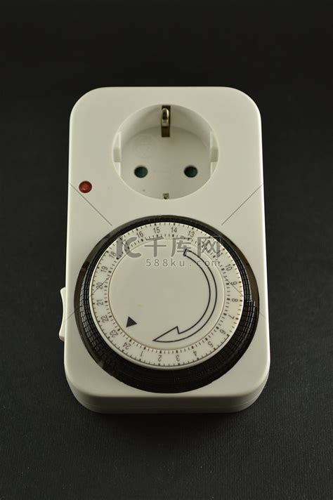 定时开关时钟高清摄影大图 千库网