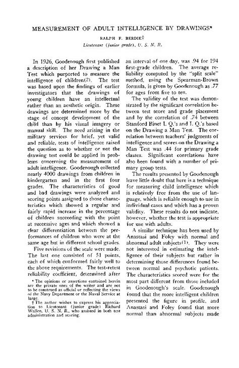 Pdf Measurement Of Adult Intelligence By Drawings Dokumen Tips