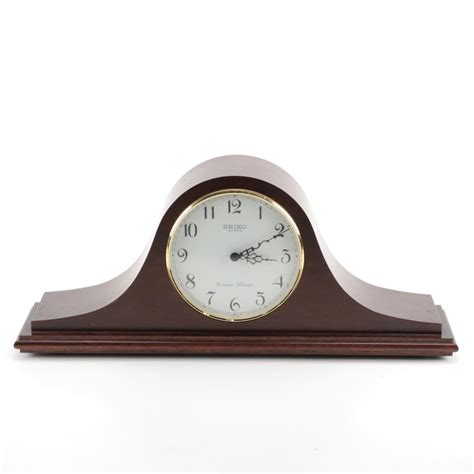 Seiko Mantel Clock Featuring Westminster Whittington Chime Ebth