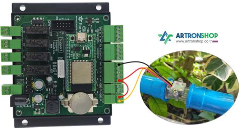สอนใช้งาน Yf S201c Water Flow Sensor เซ็นเซอร์วัดอัตราการไหลของน้ำ Artronshop บอร์ด