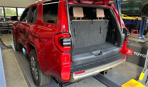 3rd Row Seats In 6th Gen 4Runner Folded Legroom Headroom Cargo