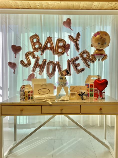 일상 베이비샤워 파티 후기 임신축하선물 손수건케이크 파티용품업체 추천 네이버 블로그