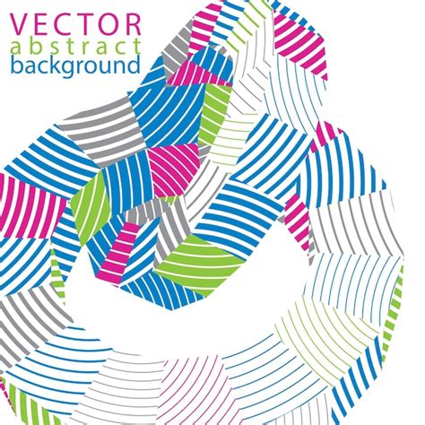 Premium Vector Abstract Geometric Background