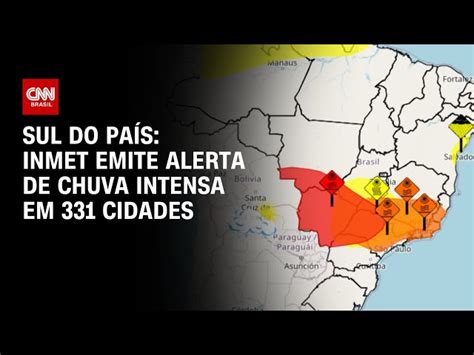 Novo Alerta De Chuva Intensa Para 331 Cidades Preocupa No Sul Do Brasil