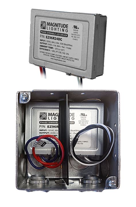 96w Ez96 Electronic Dimmable Led Driver And Low Voltage Divider Kit By
