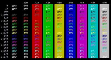 My Putty Color Scheme