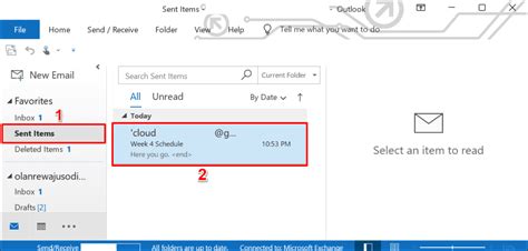 Hoe Een E Mail In Outlook Ongedaan Te Maken