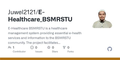 Github Juwel2121 E Healthcare Bsmrstu E Healthcare Bsmrstu Is A