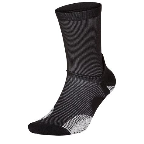 Nike Dri Fit Trail Running Crew Socks Blacksilver