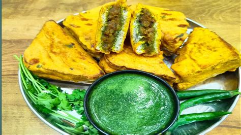 Potato Stuffed Bread Pakora Recipe At Petra Ward Blog