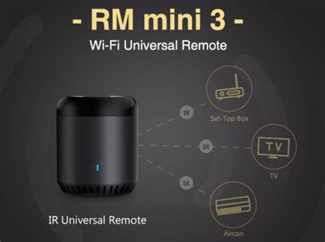 کنترلر رادیویی برودلینک Rm Mini3 کنترلر هوشمند با قابلیت کنترل از راه دور Smartsysco