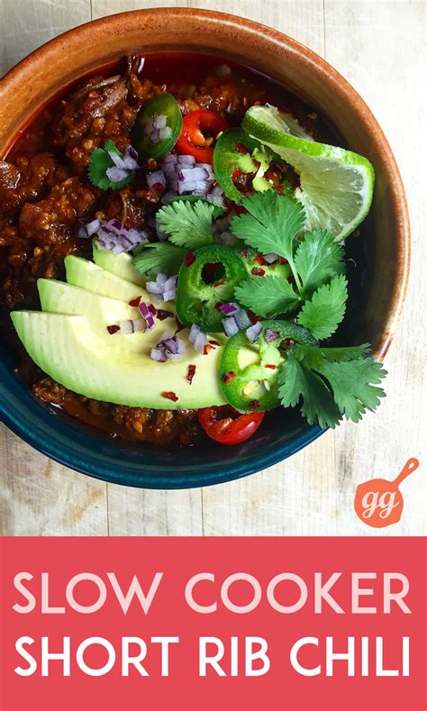 Slow Cooker Short Rib Chili Fresh Planet Flavor