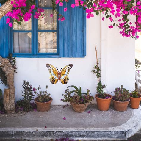 Metal Wall Decor Outdoor Indoor Art Sculpture Hang Grandado