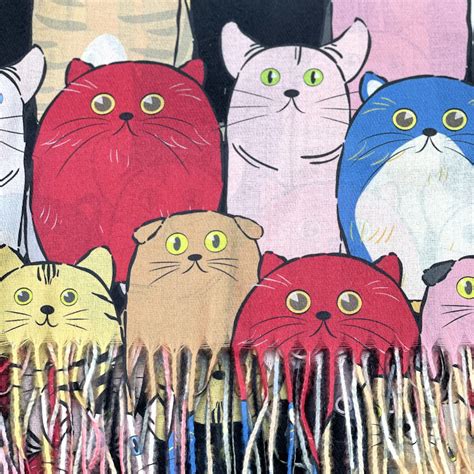 Esarfa Cu Pisici Cuba A01 Catryoshka