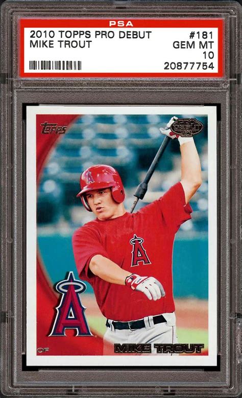 Auction Prices Realized Baseball Cards 2010 Topps Pro Debut Mike Trout
