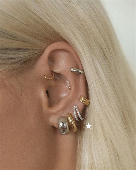 Earring Stack Ear Jewelry Piercings Sensitive Ears Earrings
