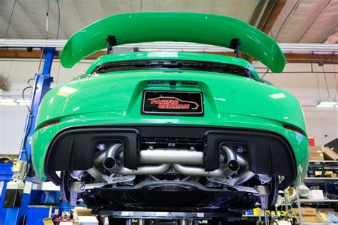 2021 Python Green Porsche GT4 Pacific German