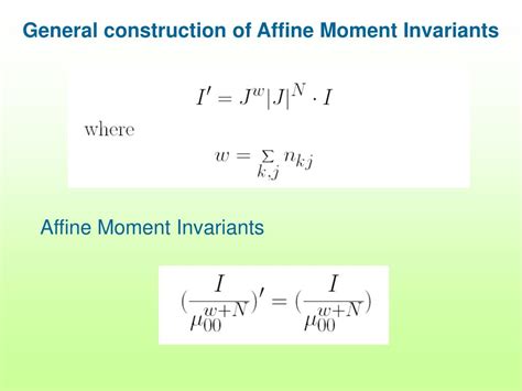 Ppt Invariants To Affine Transform Powerpoint Presentation Free Download Id5458683